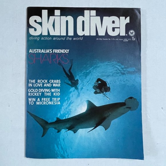 Skin Diver Magazine | Accents | Skin Diver Magazine June 973 Vintage ...